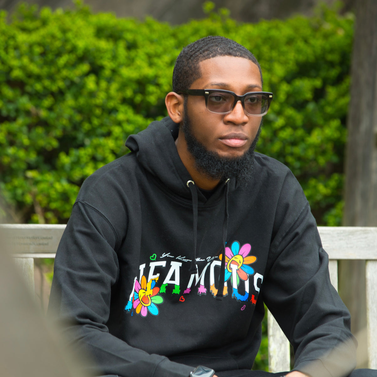 Vibezz Black Hoodie – Infamous Brand